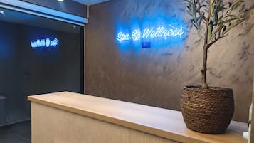 Sauna, banho turco, tratamentos corporais, aromaterapia