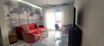 Apartamento júnior | Área de estar | Smart TV