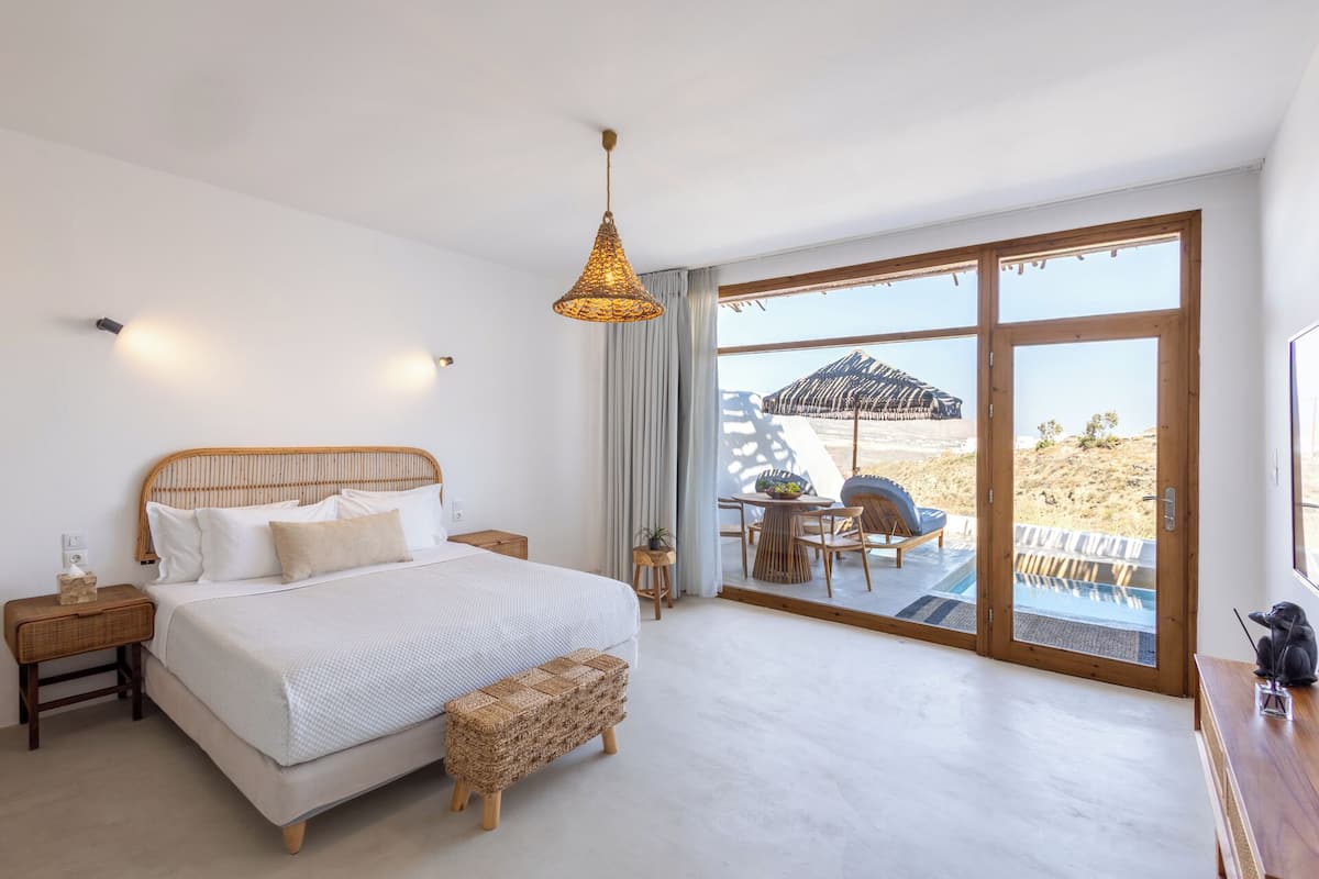 Infinity Suite with Private Pool and Caldera View | Cofre com capacidade para portátil, quartos insonorizados, Wi-fi grátis 