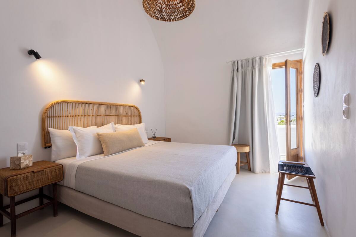 Penthouse Villa with Private Terrace and Panoramic Caldera View | Cofre com capacidade para portátil, quartos insonorizados, Wi-fi grátis 