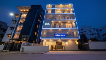 Entrada do alojamento