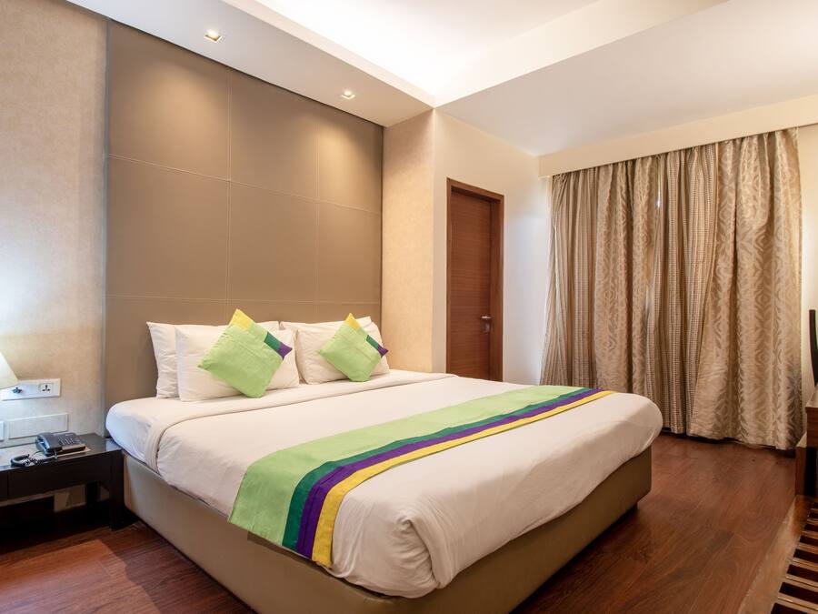 Quarto Duplo ou Twin Deluxe, varanda | Cofre no quarto, secretária, quartos insonorizados