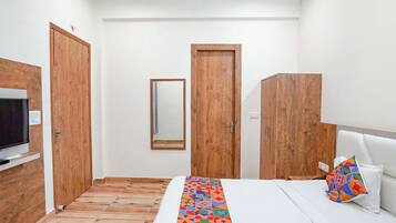 Lençóis de algodão egípcio, roupa de alta qualidade, cofre no quarto