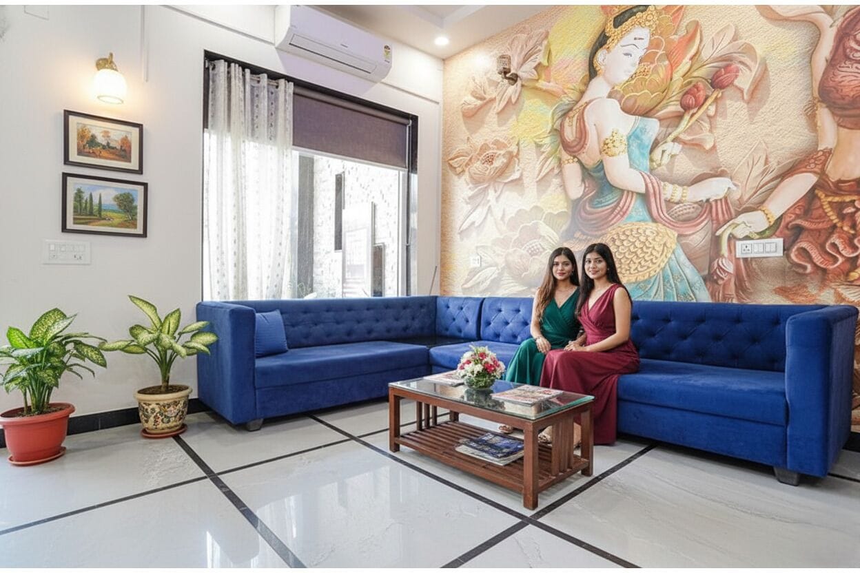 Sala de estar do lobby