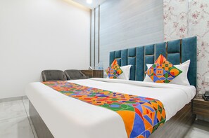 Quarto Premium | Lençóis de algodão egípcio, roupa de alta qualidade, cofre no quarto 