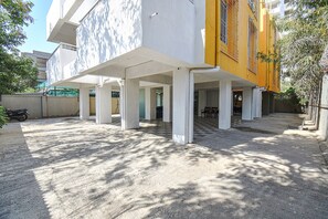 Entrada do alojamento