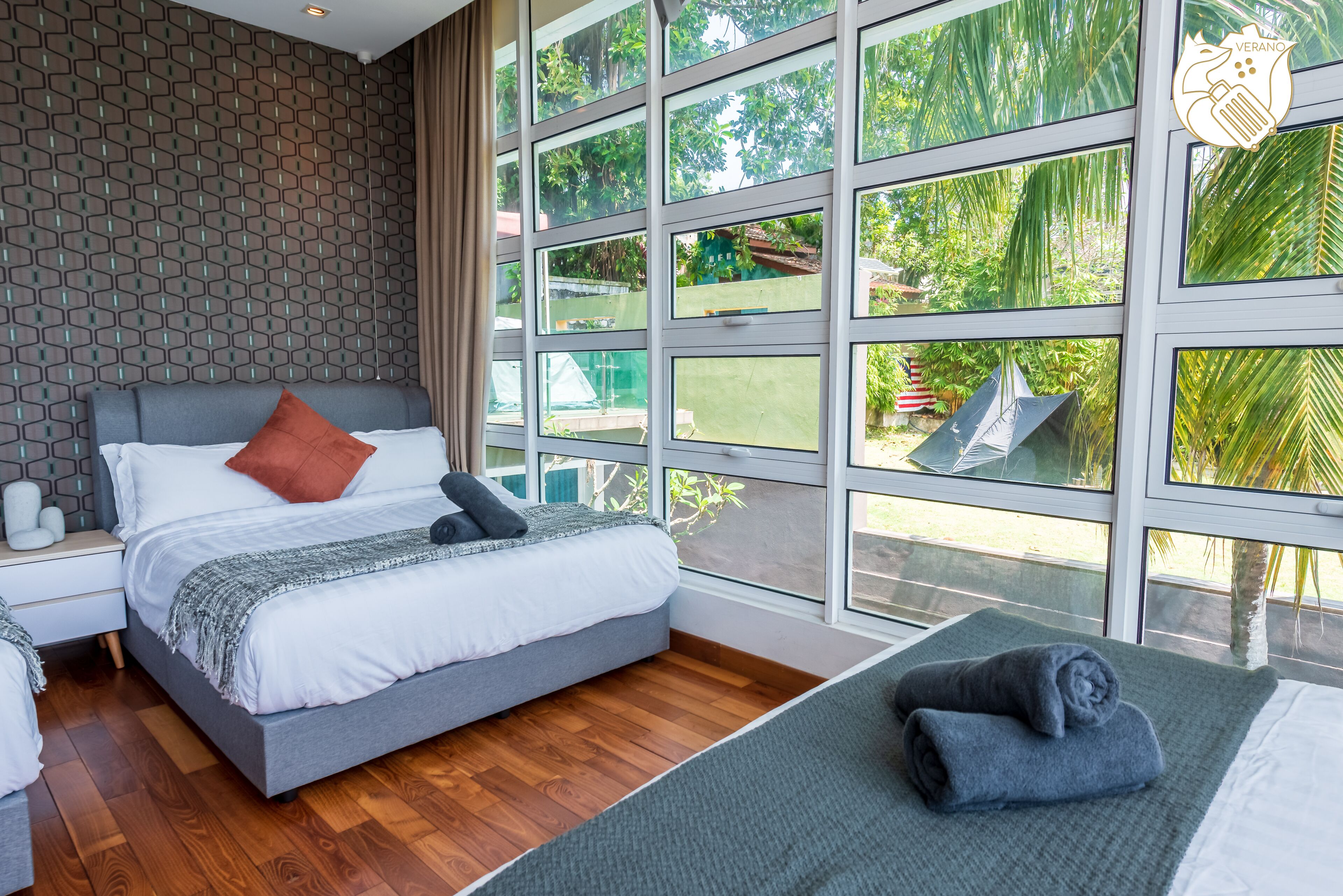 Villa de Luxo | Cortinas/cortinados opacos, ferro/tábua de engomar 