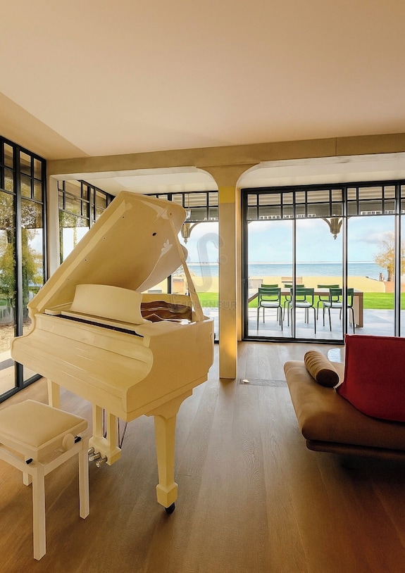 Exceptionnelle Villa En Front De Mer, Accès Privé Plage, Piscine, Piano - Arcachon