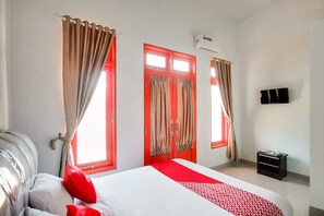 Quarto Duplo Standard | Wi-fi grátis, roupa de cama fornecida