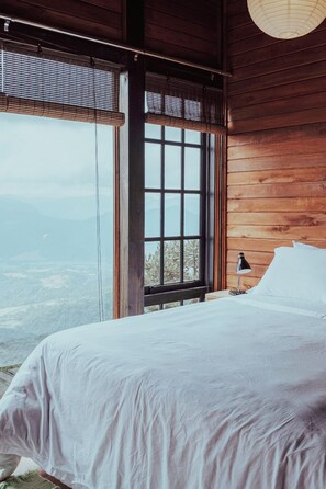 Cabana de Madeira Superior | 1 quarto, Wi-fi grátis, roupa de cama fornecida 