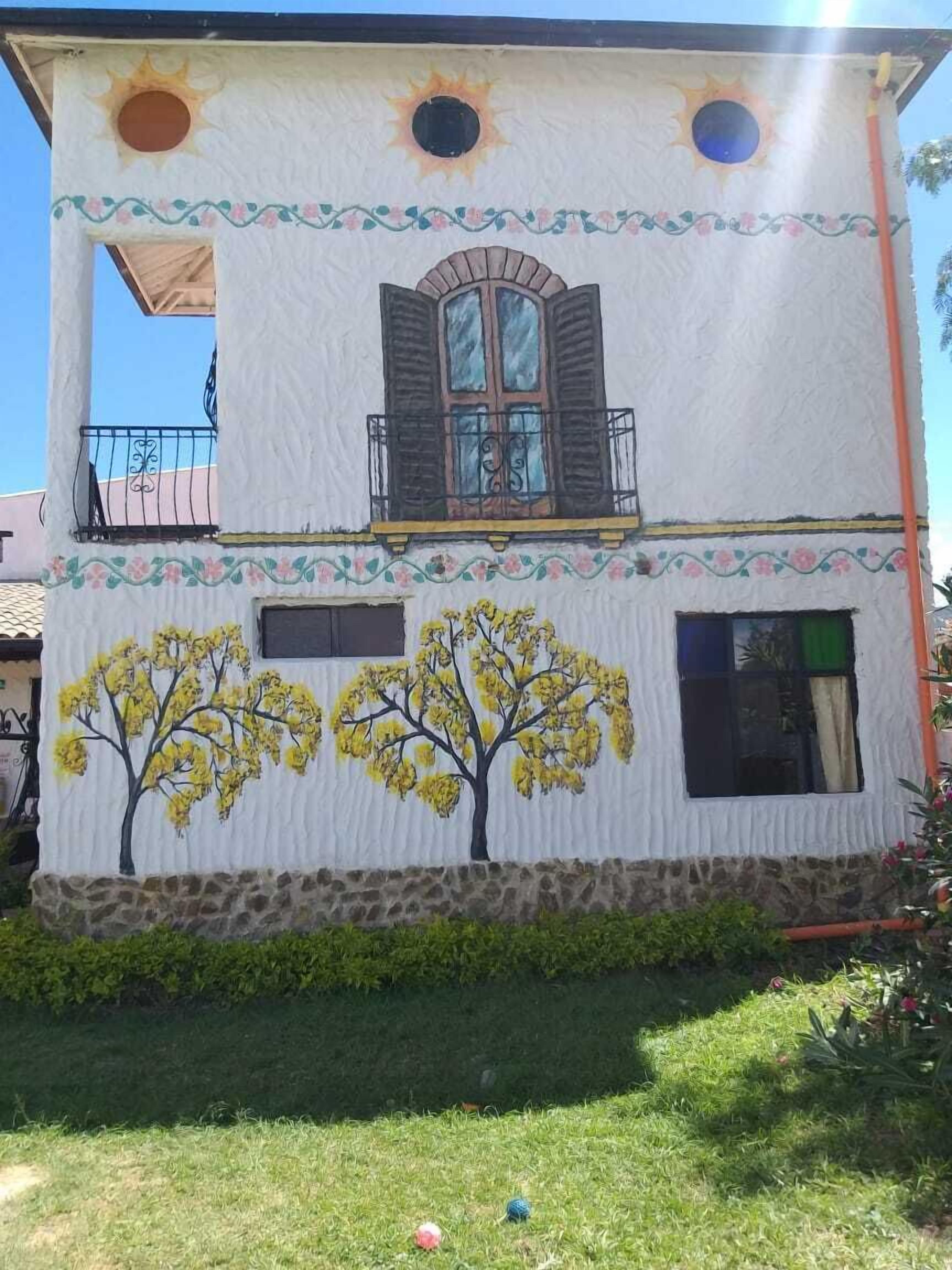 Fachada da propriedade