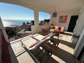 Piccabon Family Deluxe Room with Terrace and Patio | Terraço/pátio interior