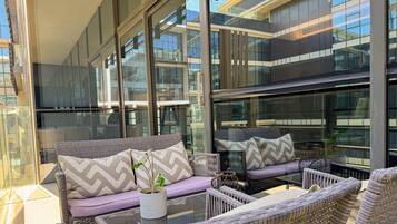 Apartamento de Luxo, 1 quarto | Varanda