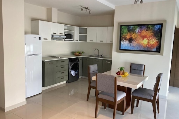Apartamento executivo | 1 quarto, escrivaninha, Wi-Fi de cortesia