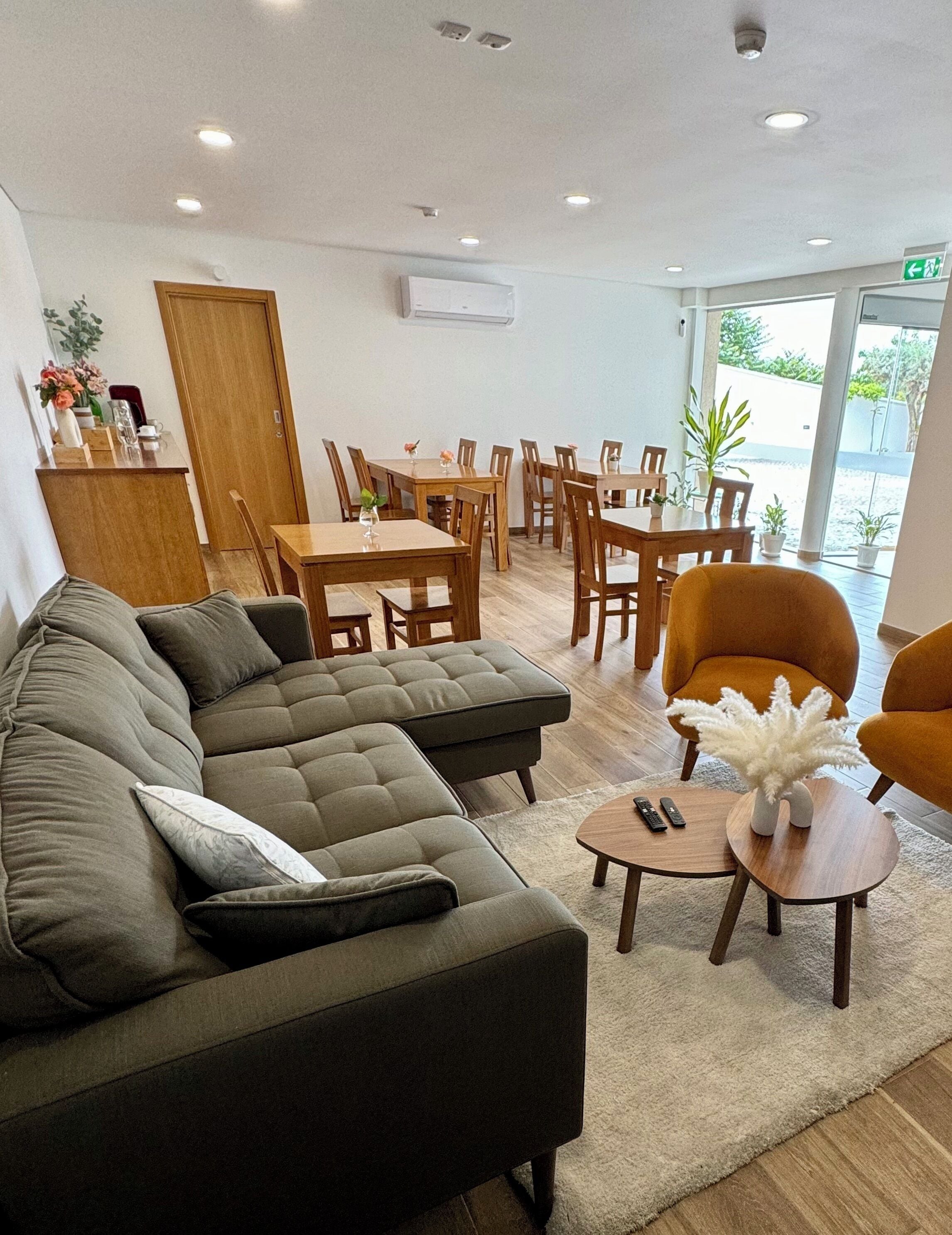 Sala de estar do lobby