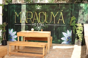 Fachada da propriedade