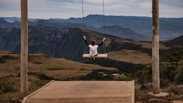 Vista para a montanha