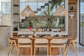 Villa, 2 quartos | Sala de jantar