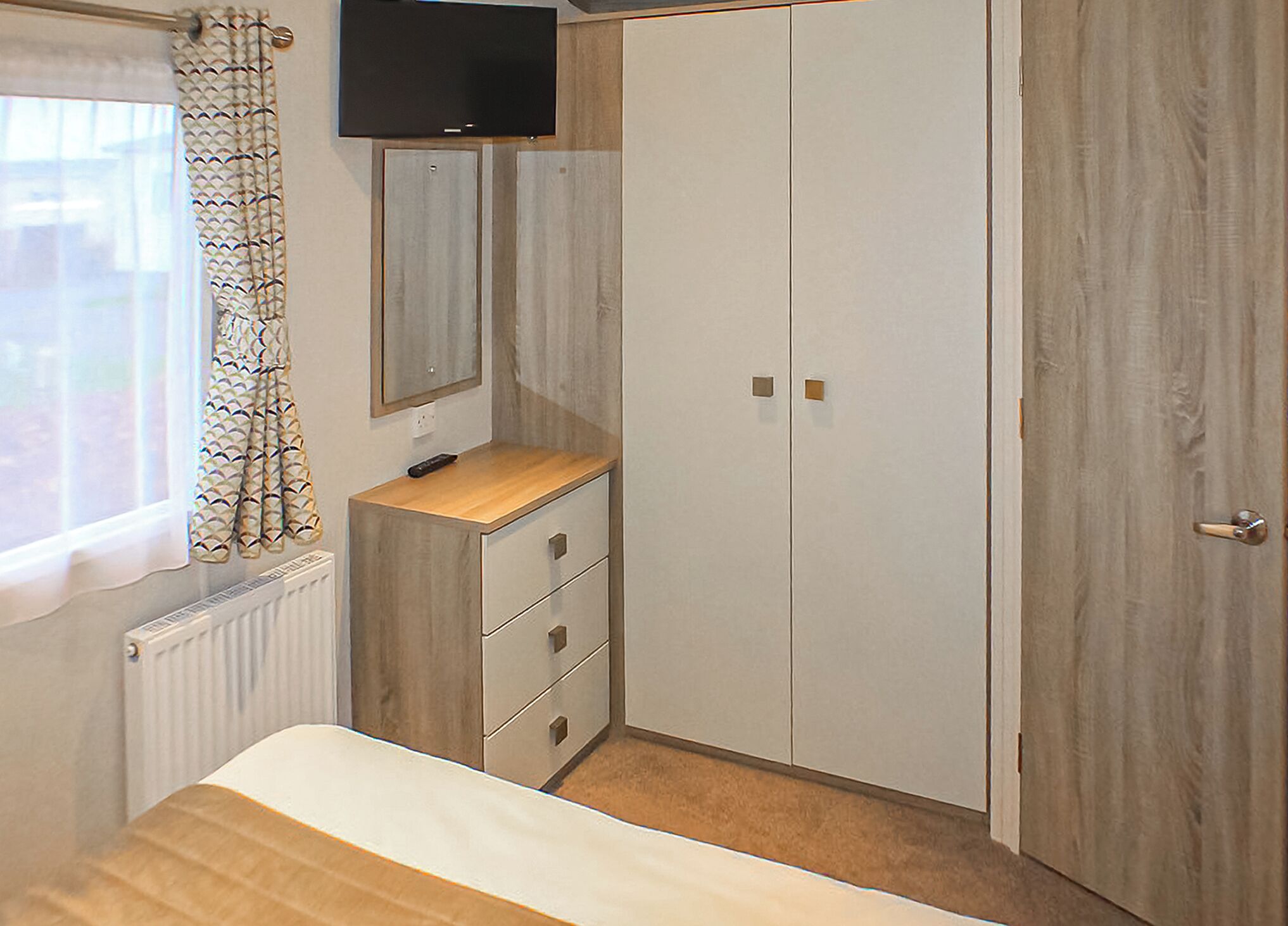 12ft-wide Caravan With One Double And One Twin. - Silloth