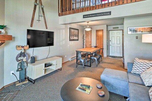 Mtn-view Condo ~ 3 Mi To Dtwn Steamboat Springs! - Stagecoach State Park, Oak Creek