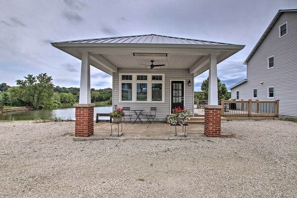 Lakefront Studio Guest Home On Hermann Wine Trail! - New Haven, MO
