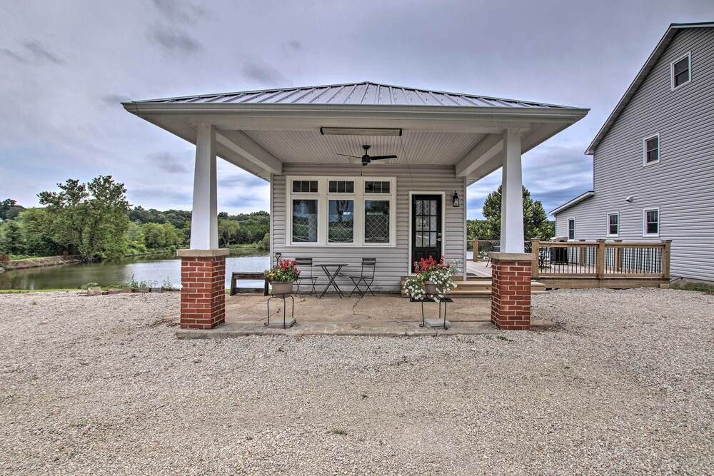 Lakefront Studio Guest Home On Hermann Wine Trail! - New Haven, MO