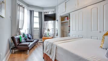 Apartamento (2 Bedrooms) | 2 quartos, ferro/tábua de engomar, roupa de cama fornecida