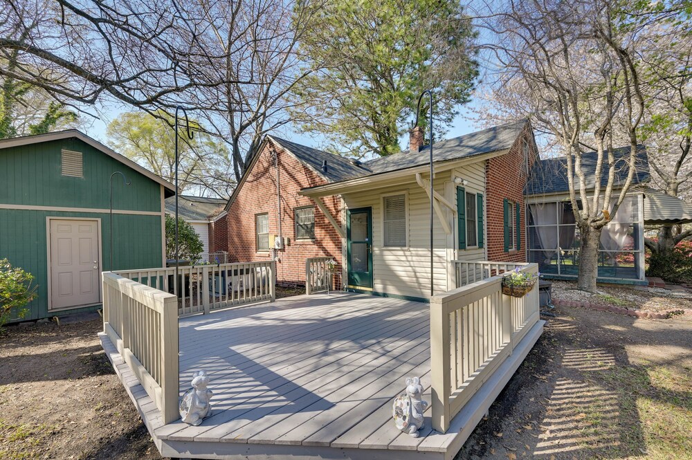 Quaint Goldsboro Home W/ Screened-in Porch! - Cliffs of the Neuse State Park, Seven Springs