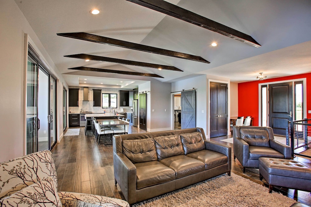 Sunroom + Hot Tub! Waterfront Silver Lake Home - Michigan