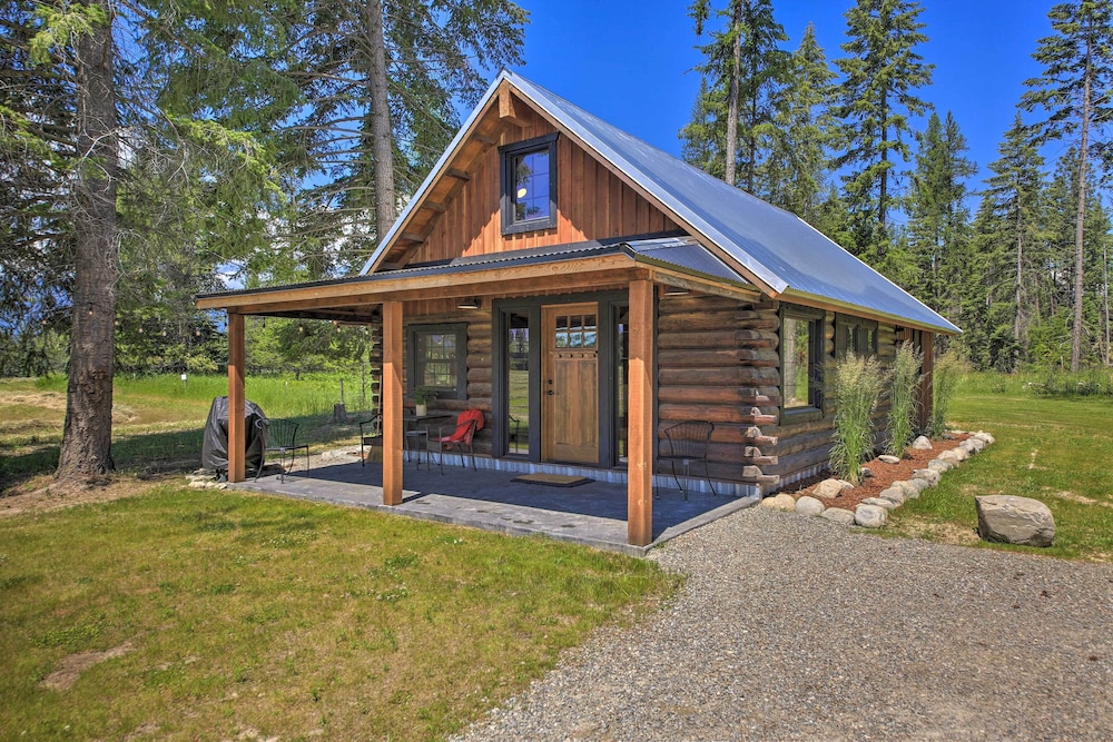 Serene Kootenai Cabin - 3 Mi To Dtwn & River! - Bonners Ferry, ID