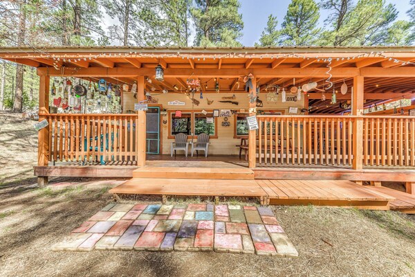 Ruidoso Cabin W/ Hot Tub - 2 Mi To Grindstone Lake - Ruidoso, NM