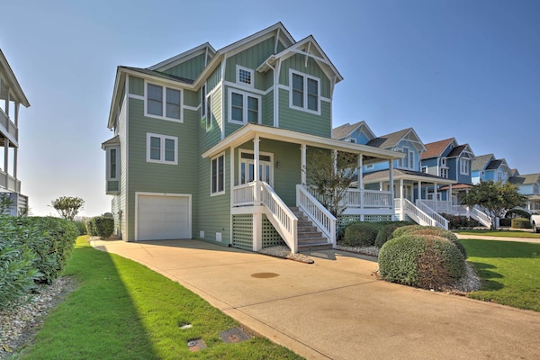 Manteo Waterfront Resort Home W/ 30-ft Dock! - Nags Head, NC