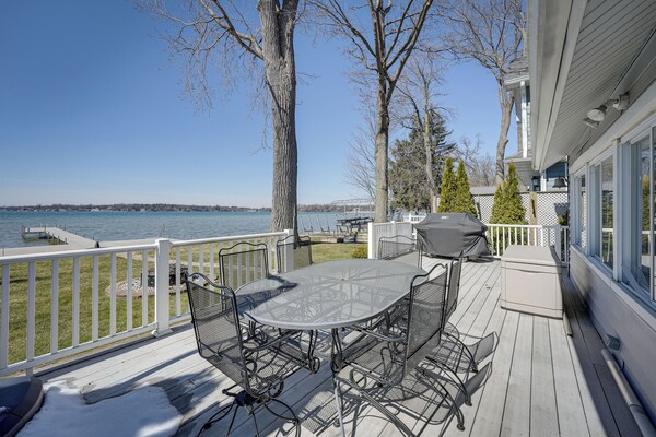 Lakefront Michigan Cottage - Deck, Grill & Kayaks! - Sturgis, MI