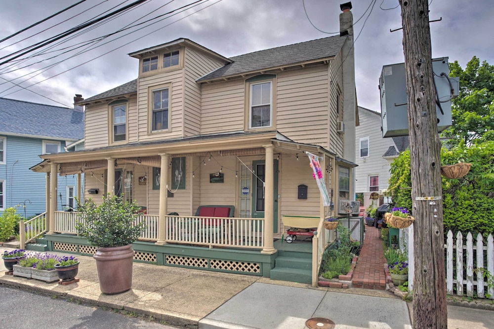 Historic Ocean Grove Home - Walk To Beach! - Asbury Park, NJ