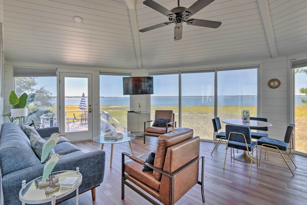 Ocean-view Treetop Escape W/ Fire Pit! - Hilton Head Island, SC