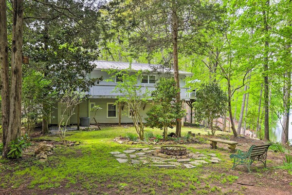 Lakeside Haven W/ Dock! Family Home In Abbeville - Redbox, Calhoun Falls