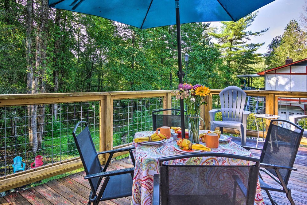 Shaw Creek Cottage W/ Fire Pit & Forest Views - Hendersonville, NC