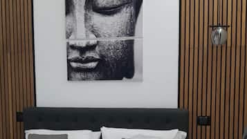 Apartamento luxo | 1 quarto, edredons de pluma
