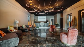 Sala de estar do lobby