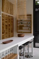 Casa standard, vista para a montanha, ao lado da montanha | Cozinha privada | Geladeira grande, micro-ondas, fogão, cooktop