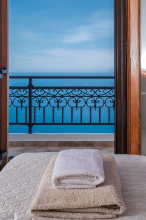 Vista para a praia ou o mar