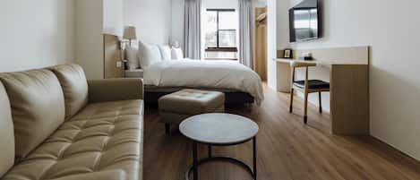 Quarto triplo conforto | Edredons de pluma, camas com colchões de espuma com sistema de memória