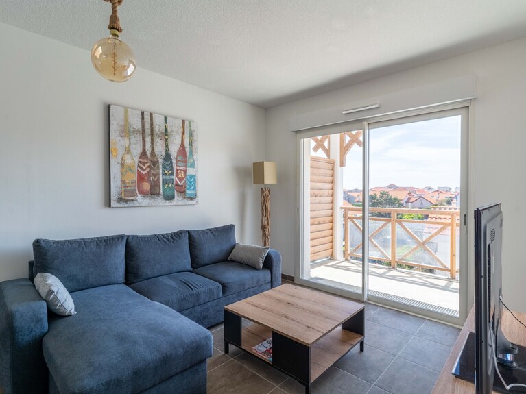 Appartement 3* à 50m De L'océan, 5 Pers, Clim, Wifi, Parking - Mimizan Plage - Mimizan Plage