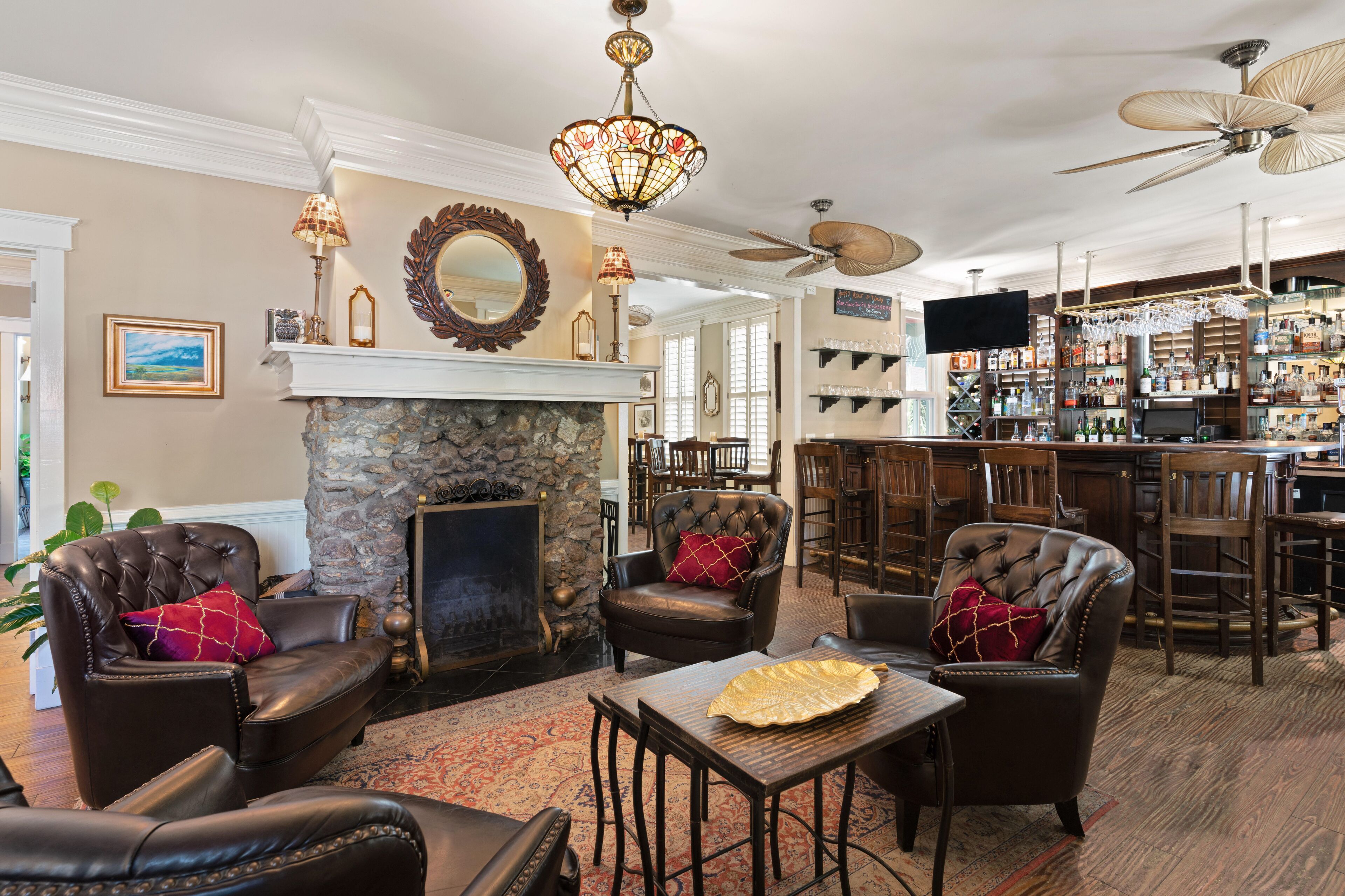 Sala de estar do lobby