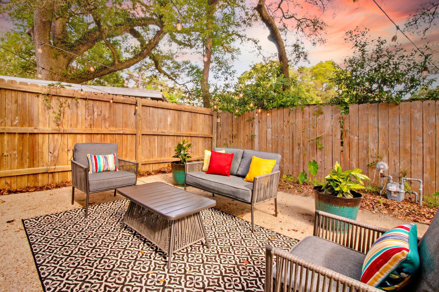 Colorfully Decorated House with Fun Outdoor Patio, Pensacola, FL ...