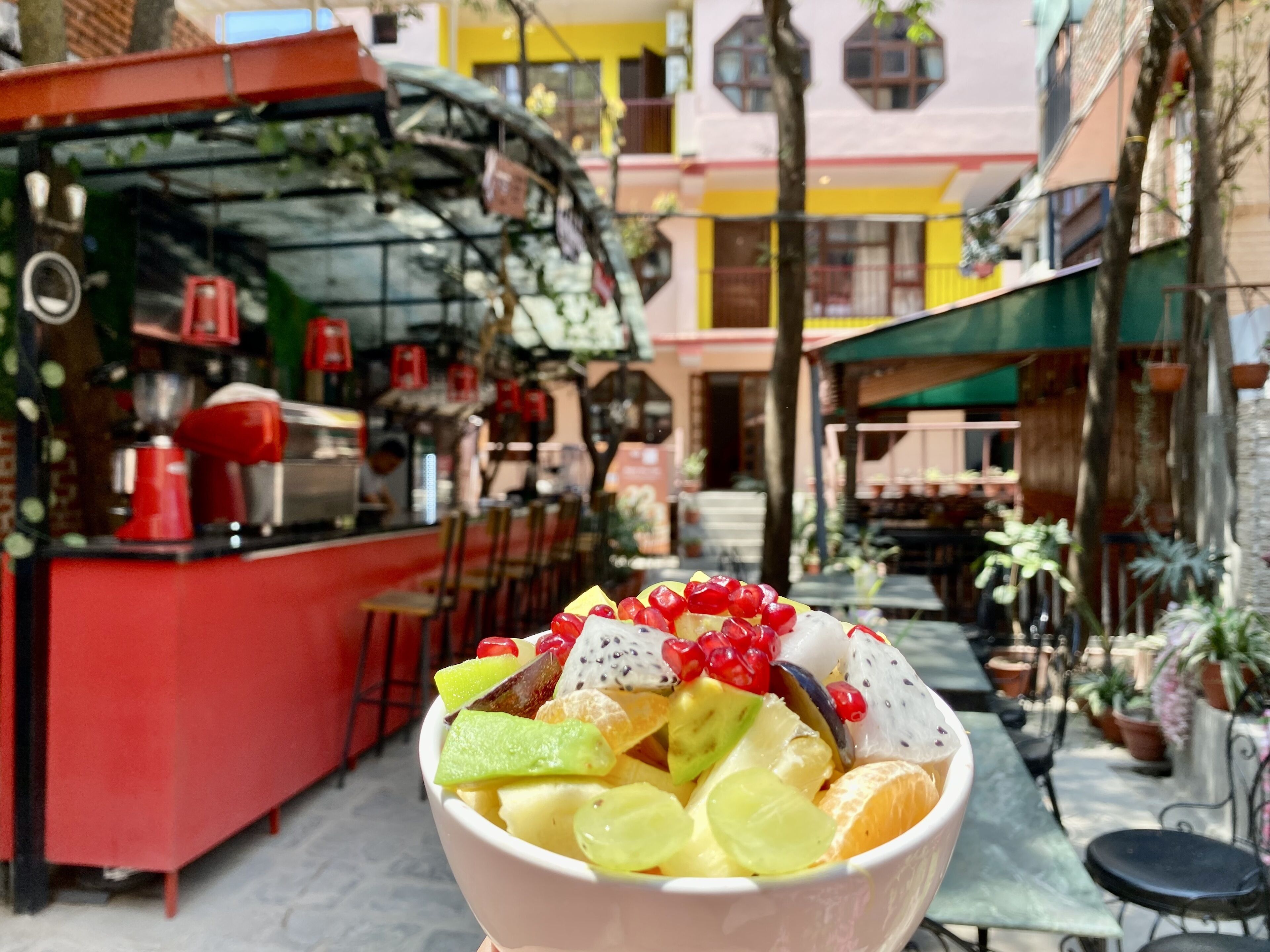 Fachada da propriedade