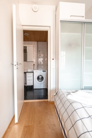 Apartamento Deluxe | 1 quarto, secretária, ferro/tábua de engomar