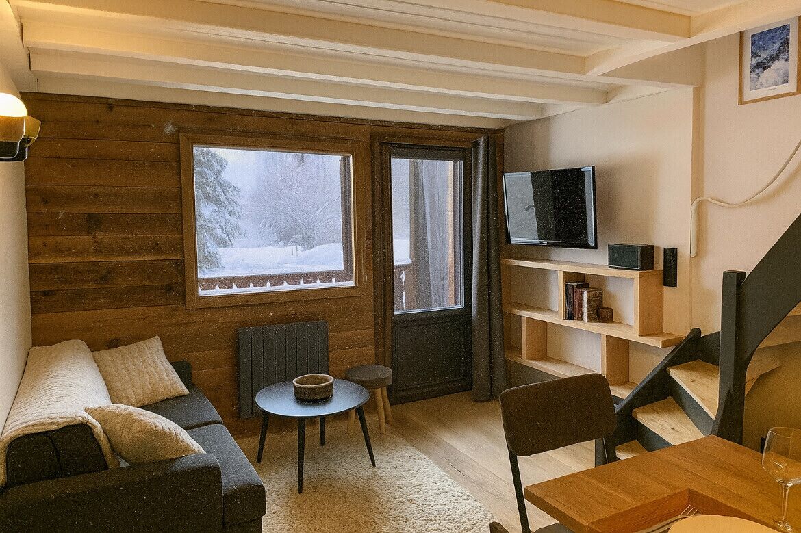 A Lovely Duplex With Views Of The Mont Blanc - 萊蘇什