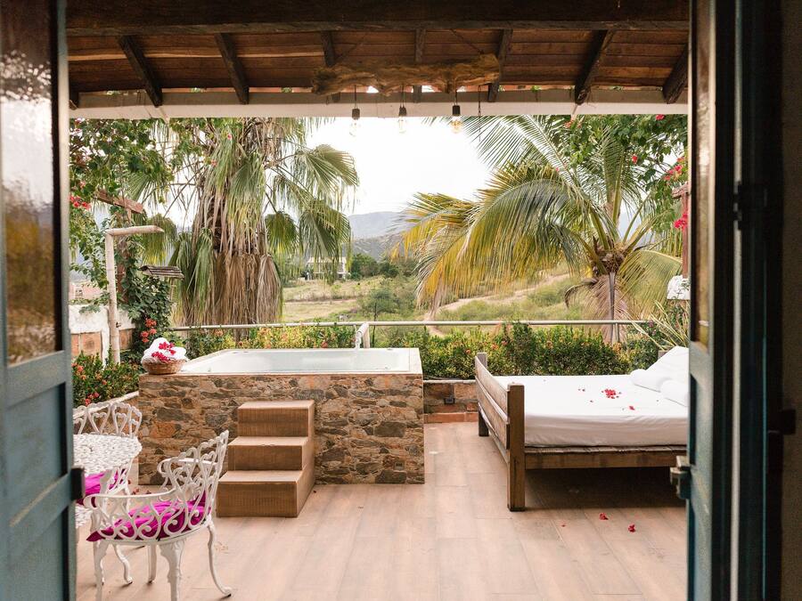 Suite Premium Amor | Terraço/pátio interior