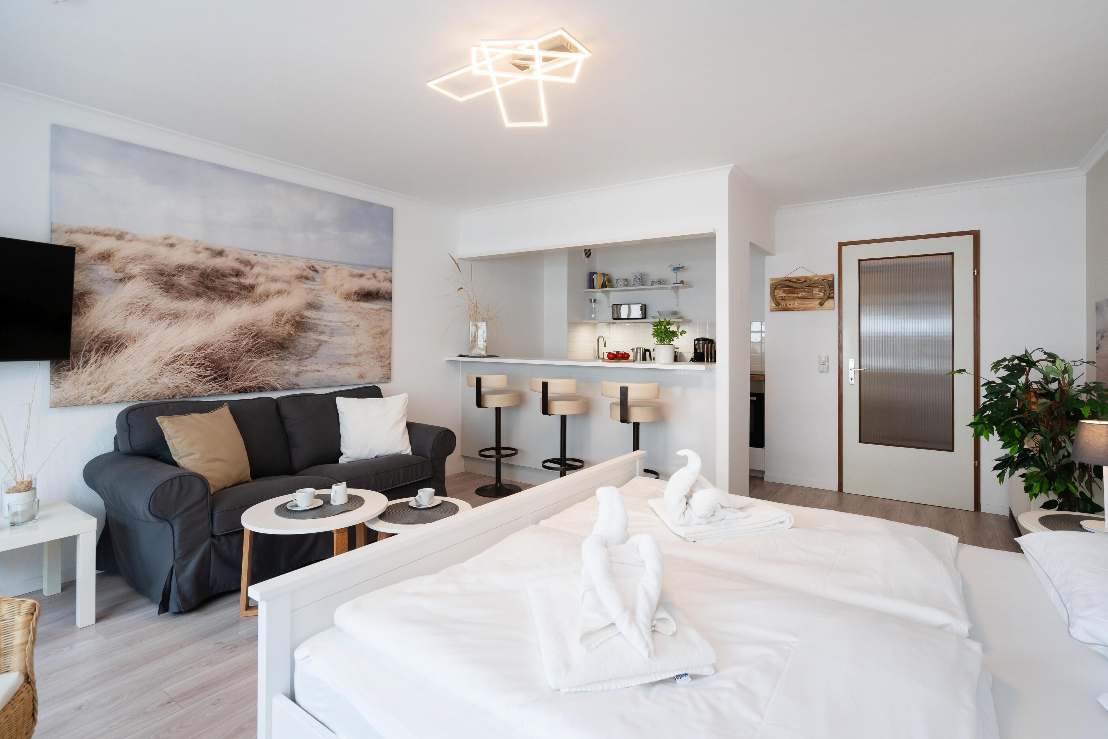 App. Mit Meerblick, Strandnah, Balkon, Stellplatz, Wlan. Haustiere Erlaubt - Sylt